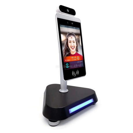 Face Recognition Temperature Measuring Machine Body Temperature Test ...